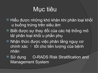 3..U BUỒNG TRỨNG IOTA và ORADS - Bs Hải (DH2022).pptx
