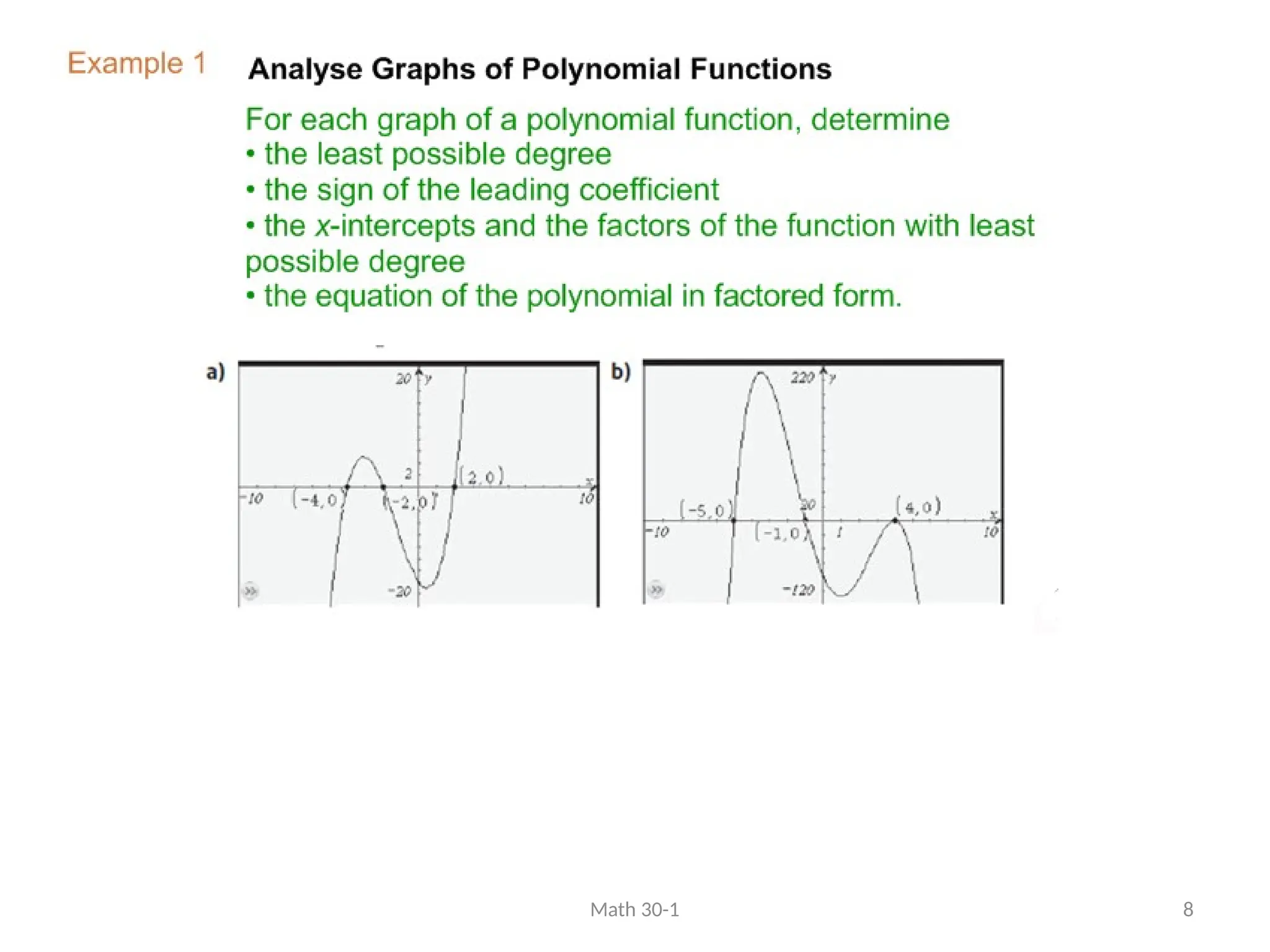 3.4 Equations and Graphs of Polynomial Functions.pptx | Free Download