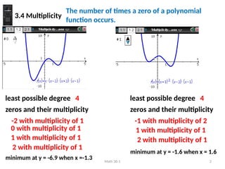 3.4 Equations and Graphs of Polynomial Functions.pptx
