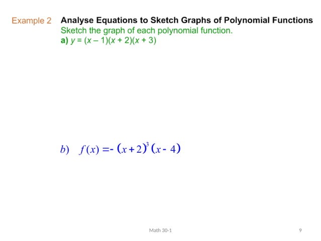 3.4 Equations and Graphs of Polynomial Functions.pptx | Free Download