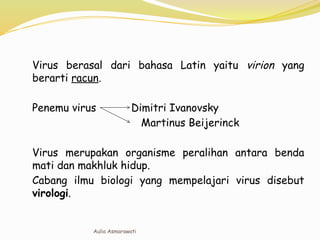 Materi VIRUSES kelas X SMA Biologi .pptx