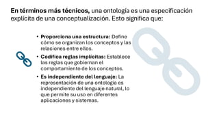 3.1 Definición y elementos de una ontología | PDF