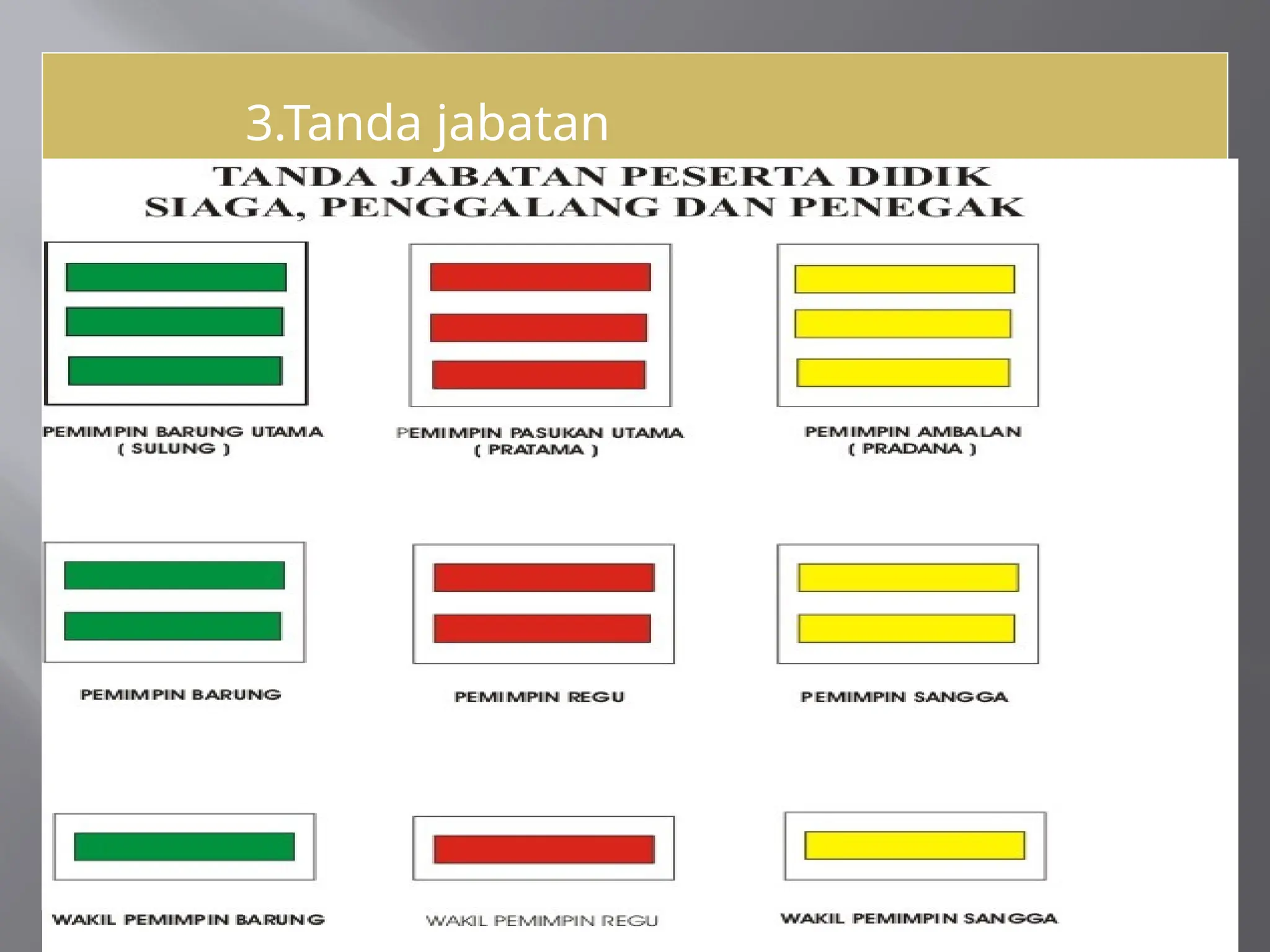 TANDA PENGENAL DALAM PENDIDIKAN GERAKAN PRAMUKA.pptx