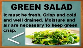 3. Classification of Salad according to ingredients used.pptx