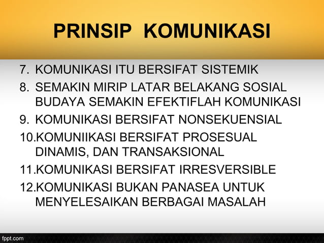 Mata kuliah ilmu komunikasi gizi materi: HAM | PPT