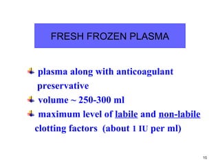 blood componentppt blood transfusionssss | PPT