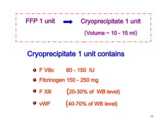 blood componentppt blood transfusionssss | PPT