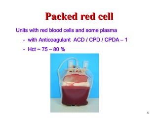 blood componentppt blood transfusionssss | PPT