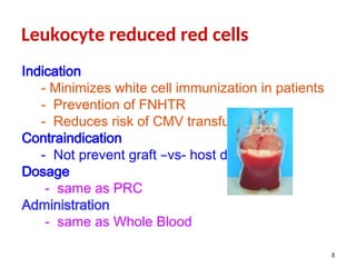 blood componentppt blood transfusionssss | PPT