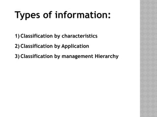 Information management - unit 1 topic one . | PPT