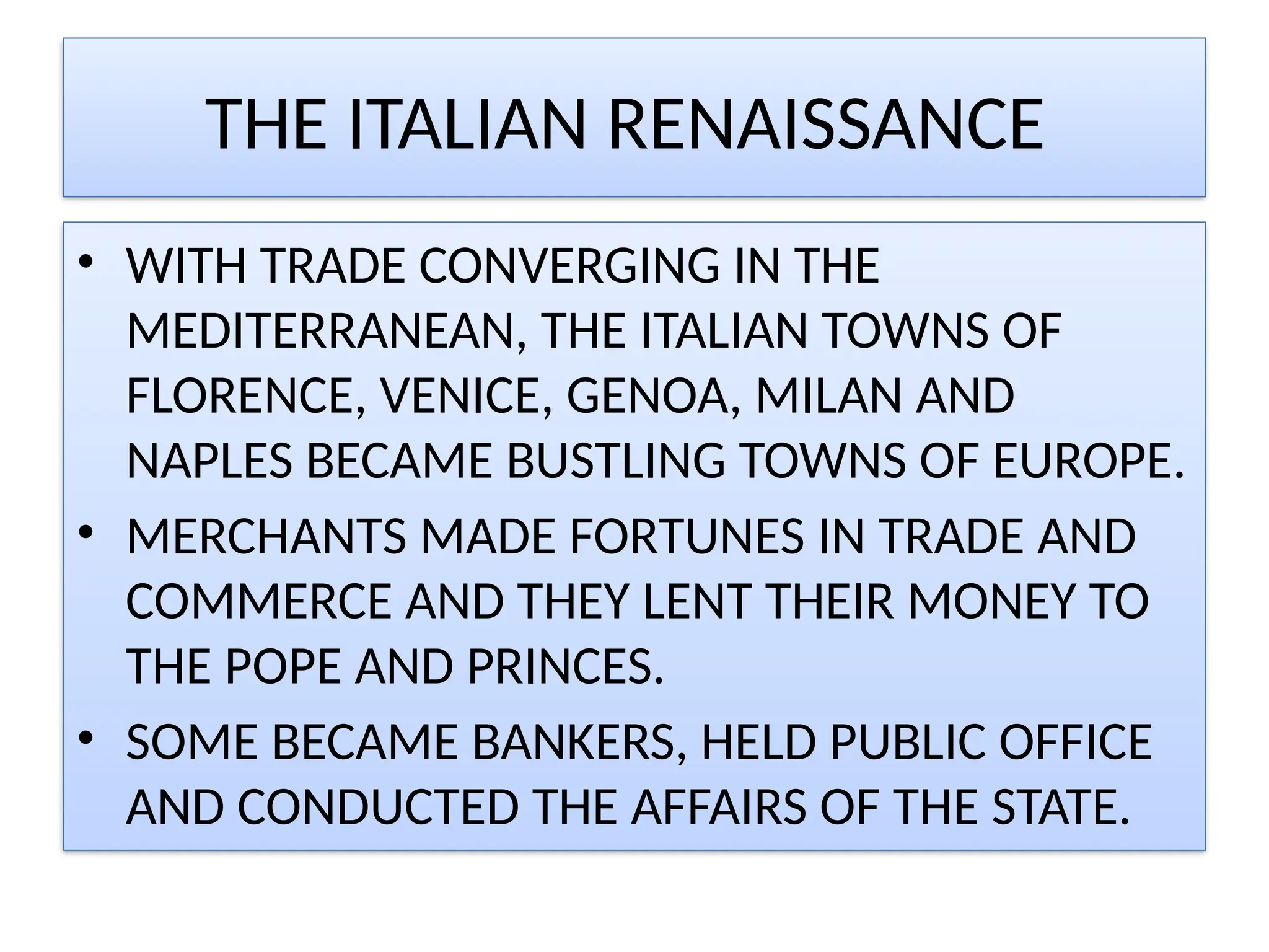 Modern history slides 3. THE RENAISSANCE-LECT 2.pptx