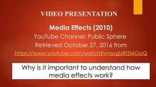 3.MIL 4. Types of Media (Part 2)- Mass Media and Media Effects.pptx