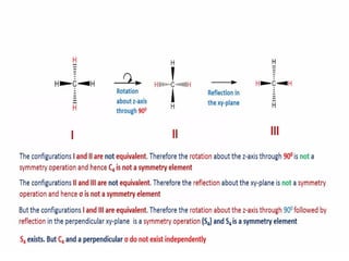 3. improper rotation axis, group theory | PPTX