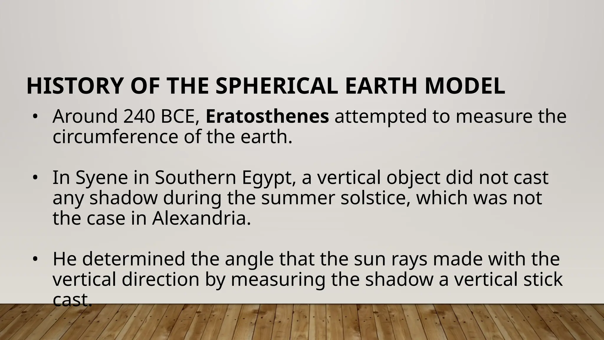 3.the spherical earth powerpoint presentation in physical science | PPTX