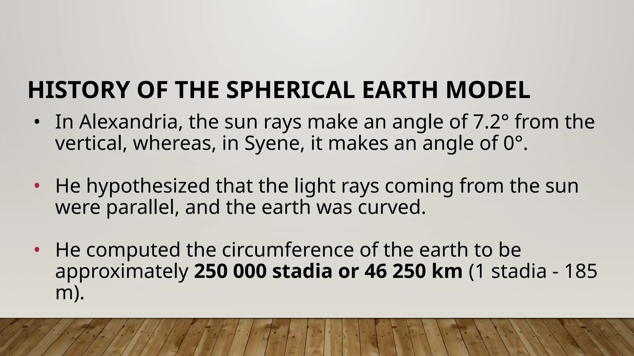 3.the spherical earth powerpoint presentation in physical science | PPTX