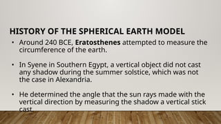 3.the spherical earth powerpoint presentation in physical science ...