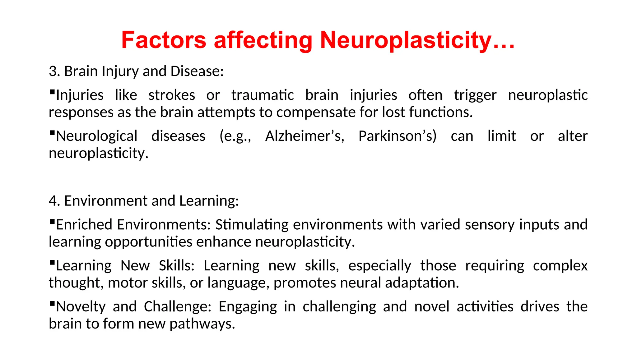 3. Neuroplasticity_BPT Lectures Notes.ppt | Physical Therapy | Wellness