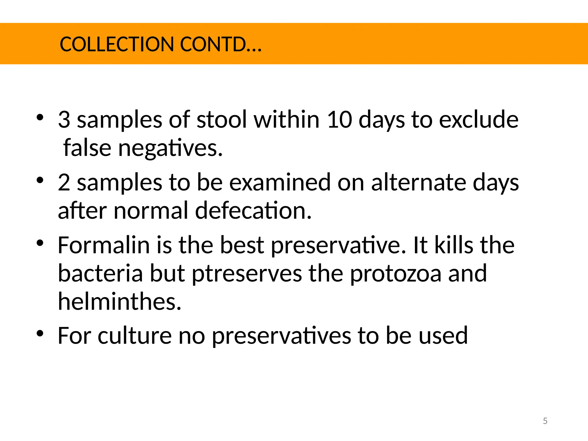 3. Stool examinations and analysis.pptx