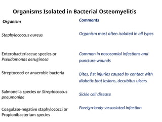 3. Osteomyelitis in children for mbbs students | PPTX