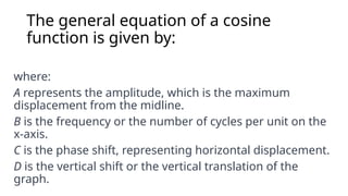 Graphing Circular Functions, trigonometric | PPTX