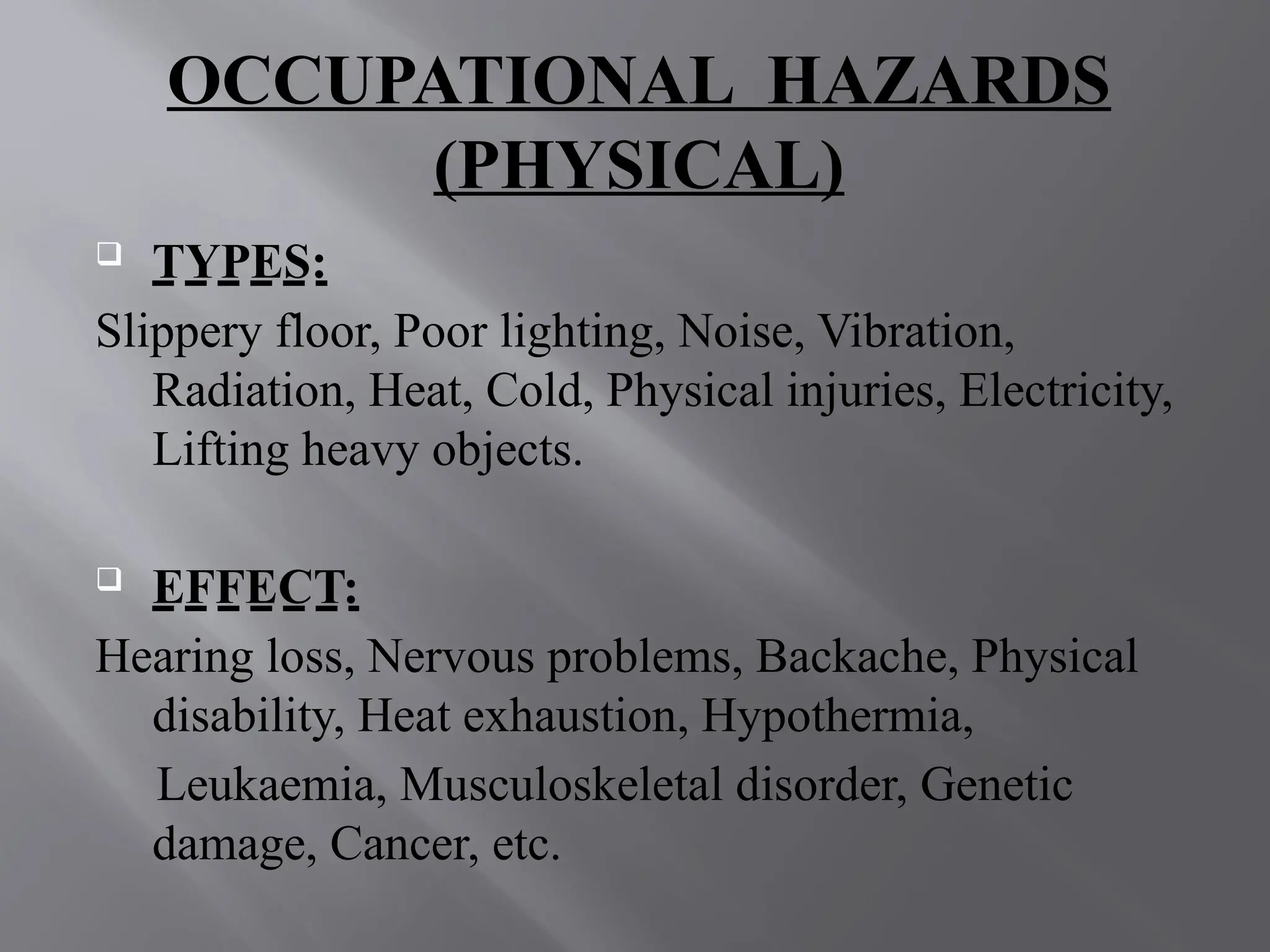biohazards introduction types and occupational hazards | PPTX | Indoor ...