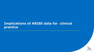 3. ARISE initiation and switching to Ryzodeg Co-Formulation Insulin_fin ...
