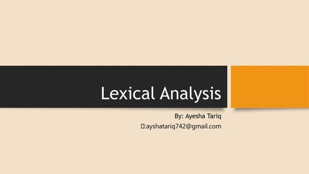 Compiler Construction ( lexical analyzer).pptx
