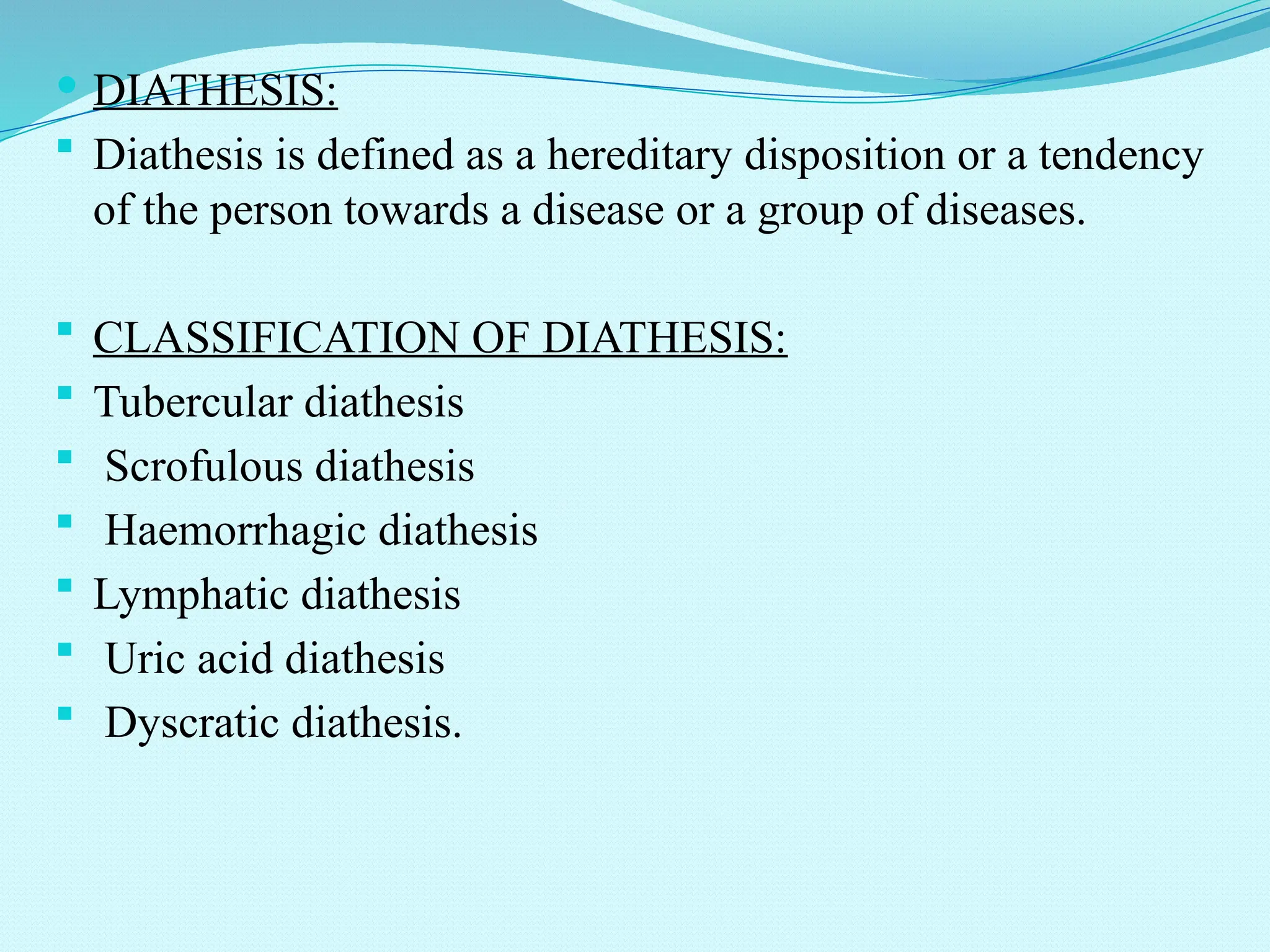Susceptibility organon in constitution and diathesis.pptx