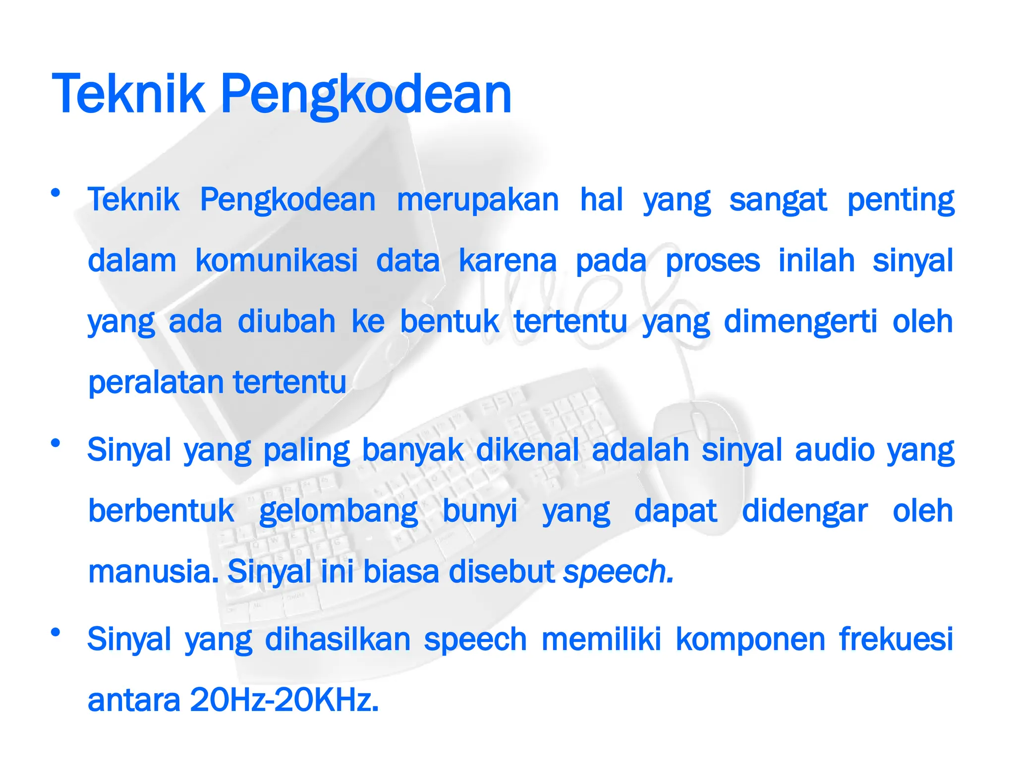 Pengkodean Data Komunikasi dan Sistem Digital | PPT