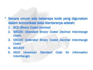 Pengkodean Data Komunikasi dan Sistem Digital | PPT