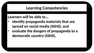 3.MIL 4. Types of Media (Part 3)- Understanding Propaganda in the ...