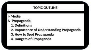 3.MIL 4. Types of Media (Part 3)- Understanding Propaganda in the ...