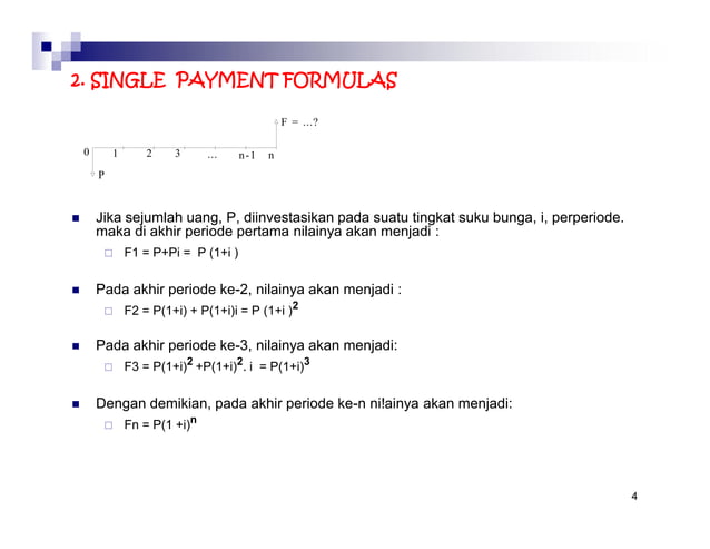 3.SINGLE PAYMENT FORMULAS.pdfAAAAAAAAAAA | PPT