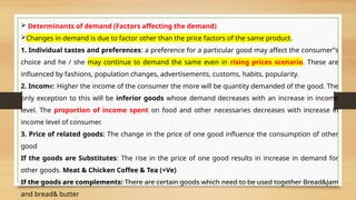 Demand meaning definition and types Demand schedule | PPT