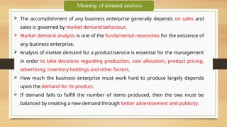 Demand meaning definition and types Demand schedule | PPT