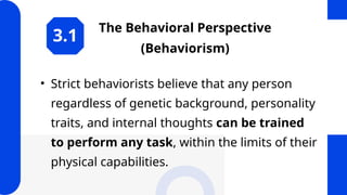3.1 Behaviorism power point presentation | PPT