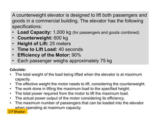 Design of Bucket Elevator & Cage Elevator | PDF