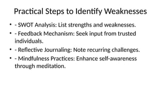 How_to_Identify_Your_Weaknesses.pptx Free Download | PPTX