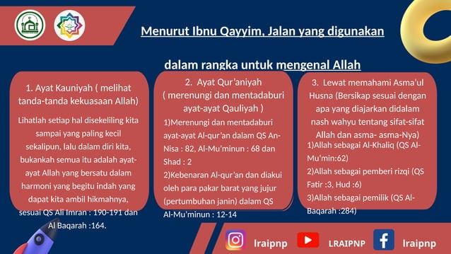 3. MA'RIFATULLAH materi mengenai ma'rifatullah belum diverifikasi nih ppt | PPTX