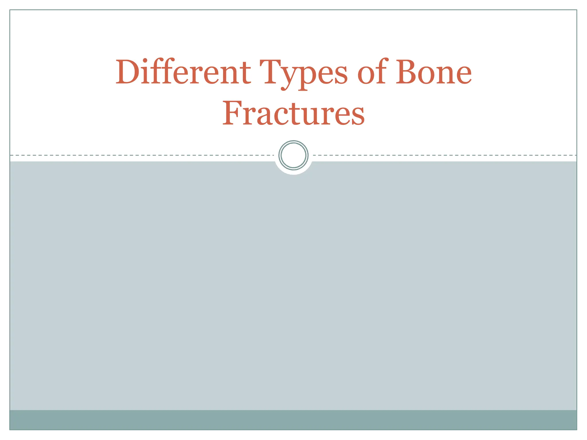 bone fracture and it's types in biomechanics | PDF
