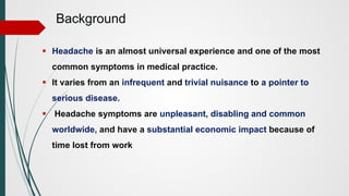 3. headache and it’s types .pdf in medicine | PDF