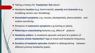 3. headache and it’s types .pdf in medicine | PDF