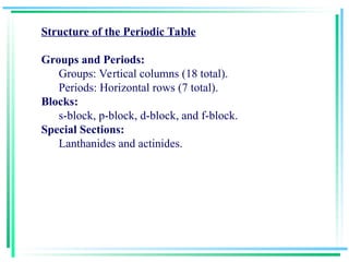 The periodic table of elements found in nature | PPT
