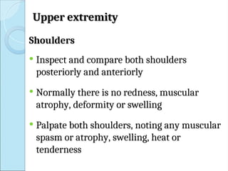 Musculoskeletal System diagnosis/examination | PPT
