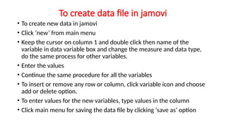 Descriptive Statistics.pptx- Statistical data analysis | PPTX