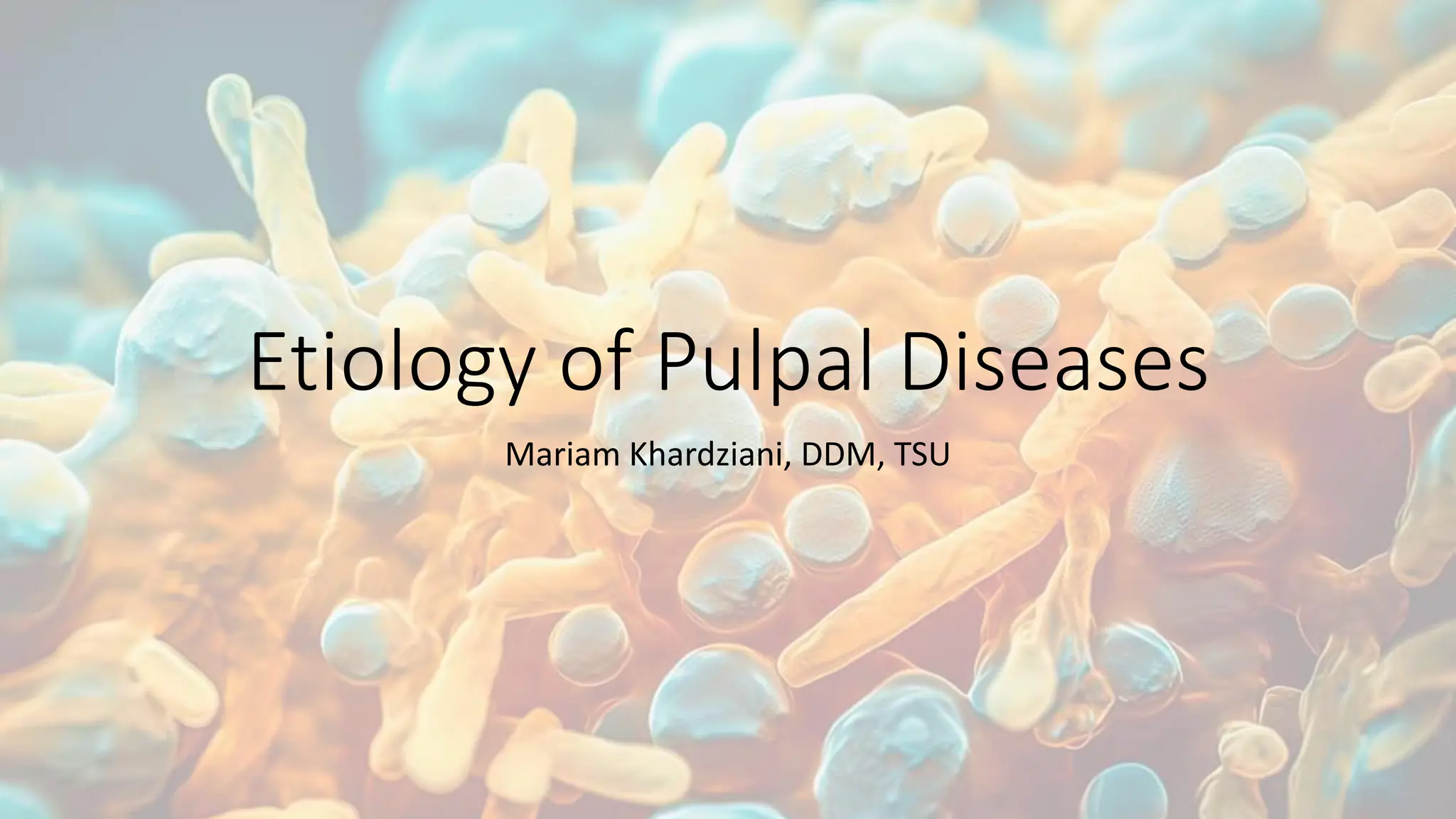3. etiology/ DENTAL PULP, PULP CHARACTHERISTICS | PPT