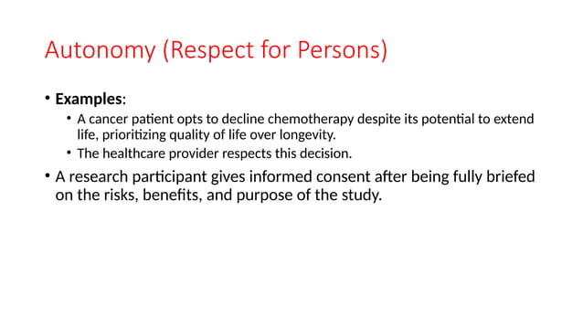 3. Principles of Bioethcs.pptx...health and medicine | PPTX