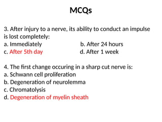 3. Degeneration a Regeneration of Nerve Fibres.pptx