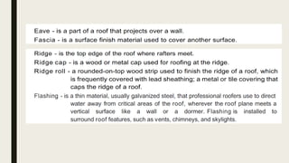 3.1 Types of Roof (Draft a Roof Plan) Module 2 | PPT