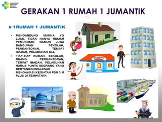 3. Kebijakan GERAKAN 1 RUMAH SATU JUMANTIK | PPTX